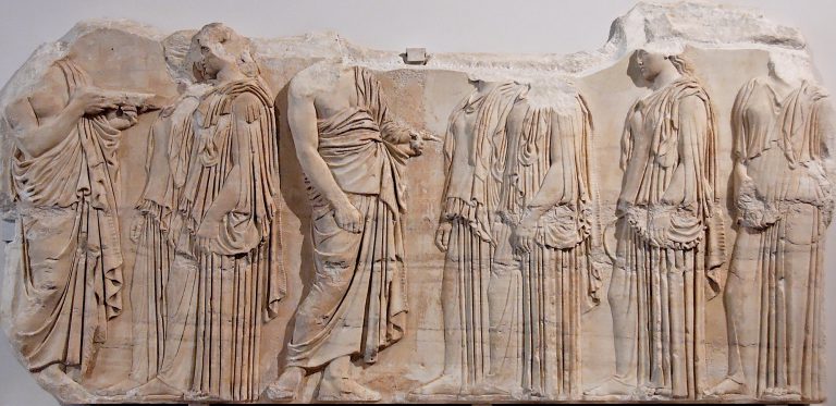Parthenon Metope from Louvre to Greece - Parthenon Marbles